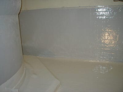 Sulphuric Acid Bund Lining - Nuclear Power Station - Chemco International